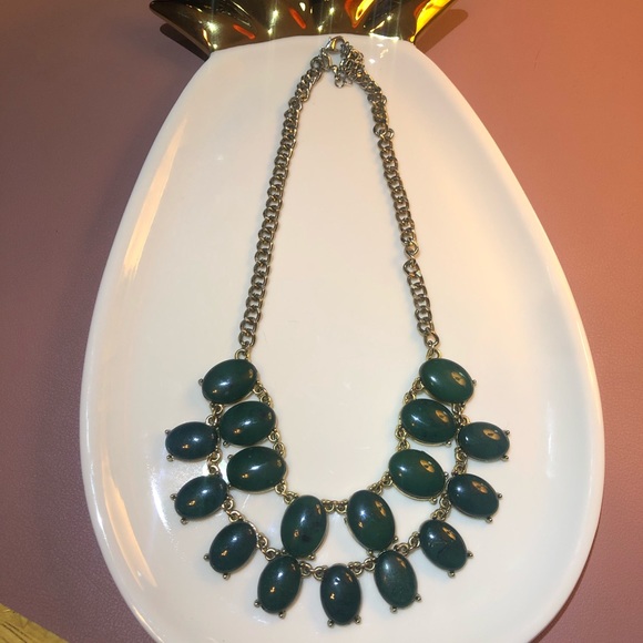 Jewelry | Gorgeous Deep Teal Statement Necklace | Poshmark